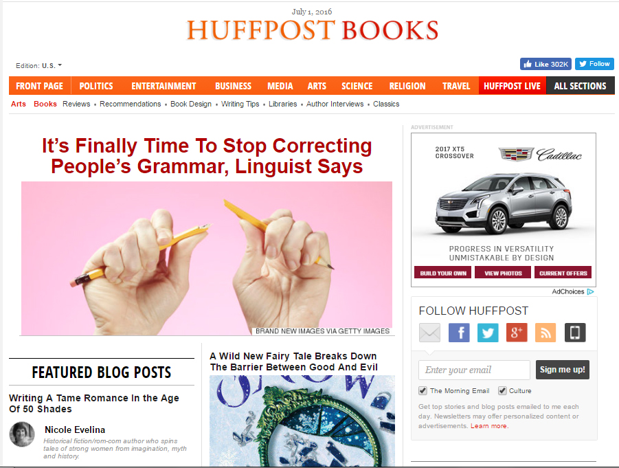 Another Huffington Post Article & Some Updates | Nicole Evelina – USA ...